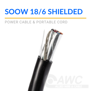 18 AWG 6 Conductor Shielded SOOW Cable | Allied Wire & Cable