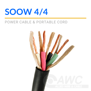 SOOW 4/4 SOOW Portable Service Cord | Allied Wire & Cable